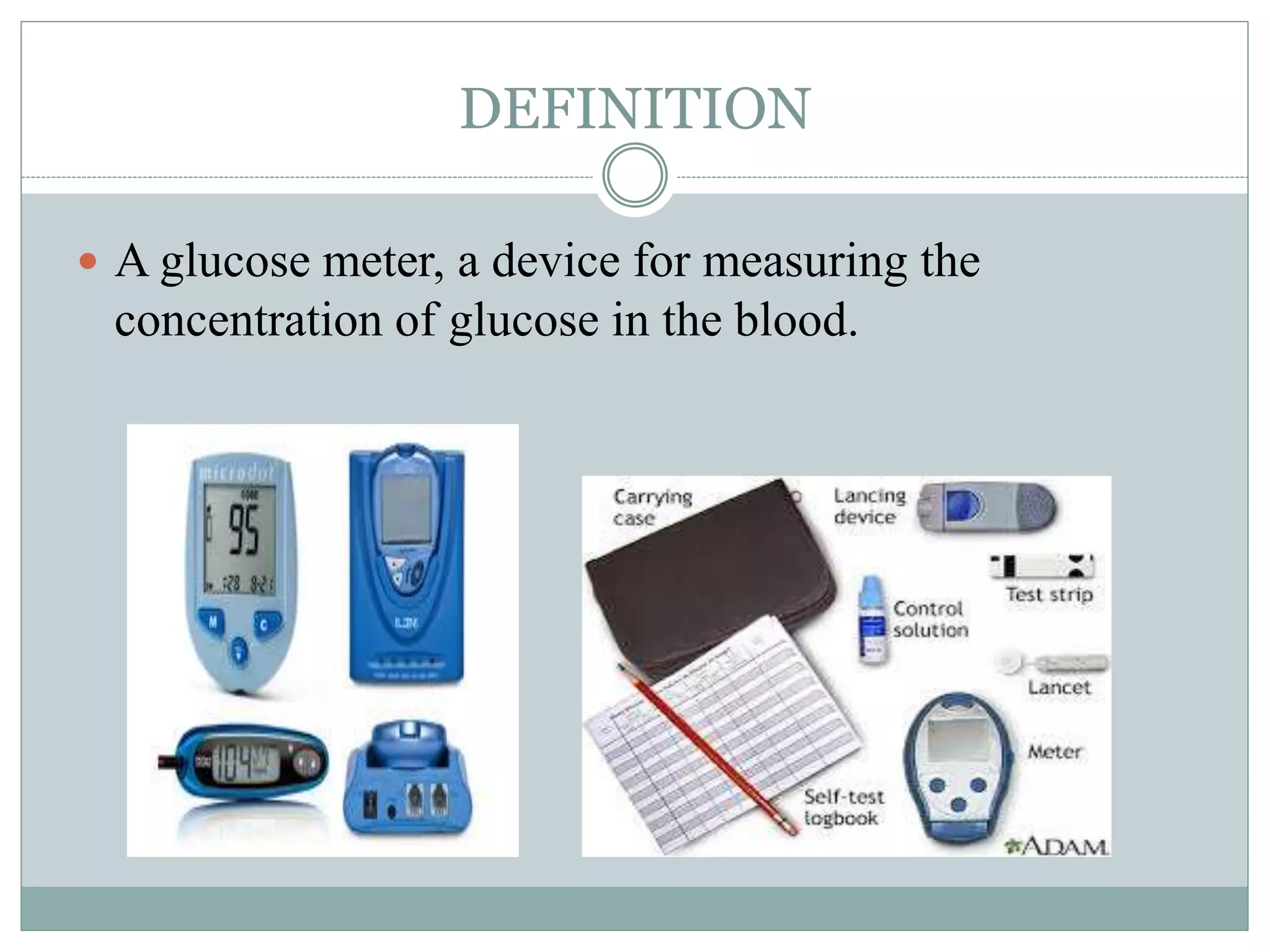 Glucose meter | PPTX