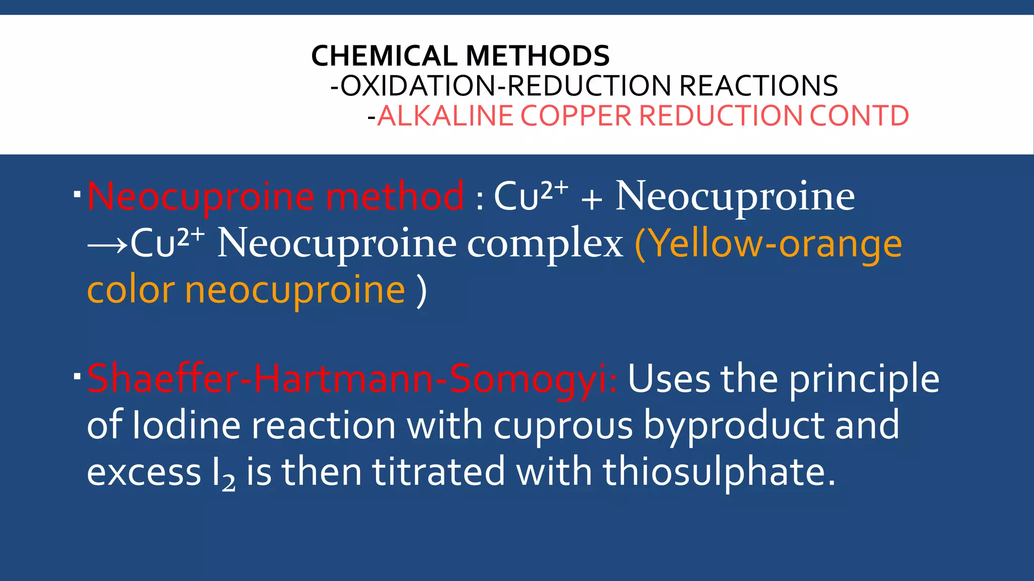 Glucose methodology in clinical chemistry | PPTX