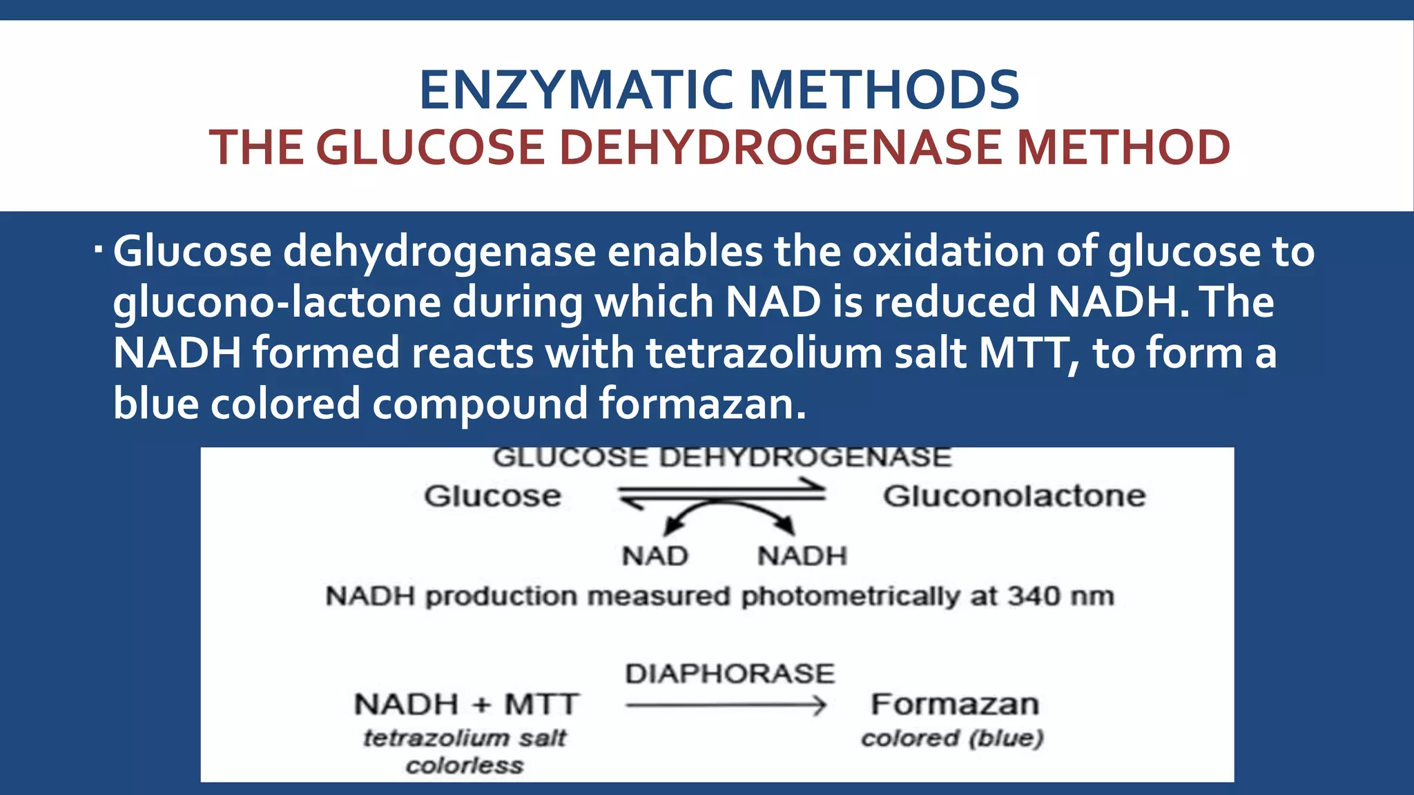 Glucose methodology in clinical chemistry | PPTX