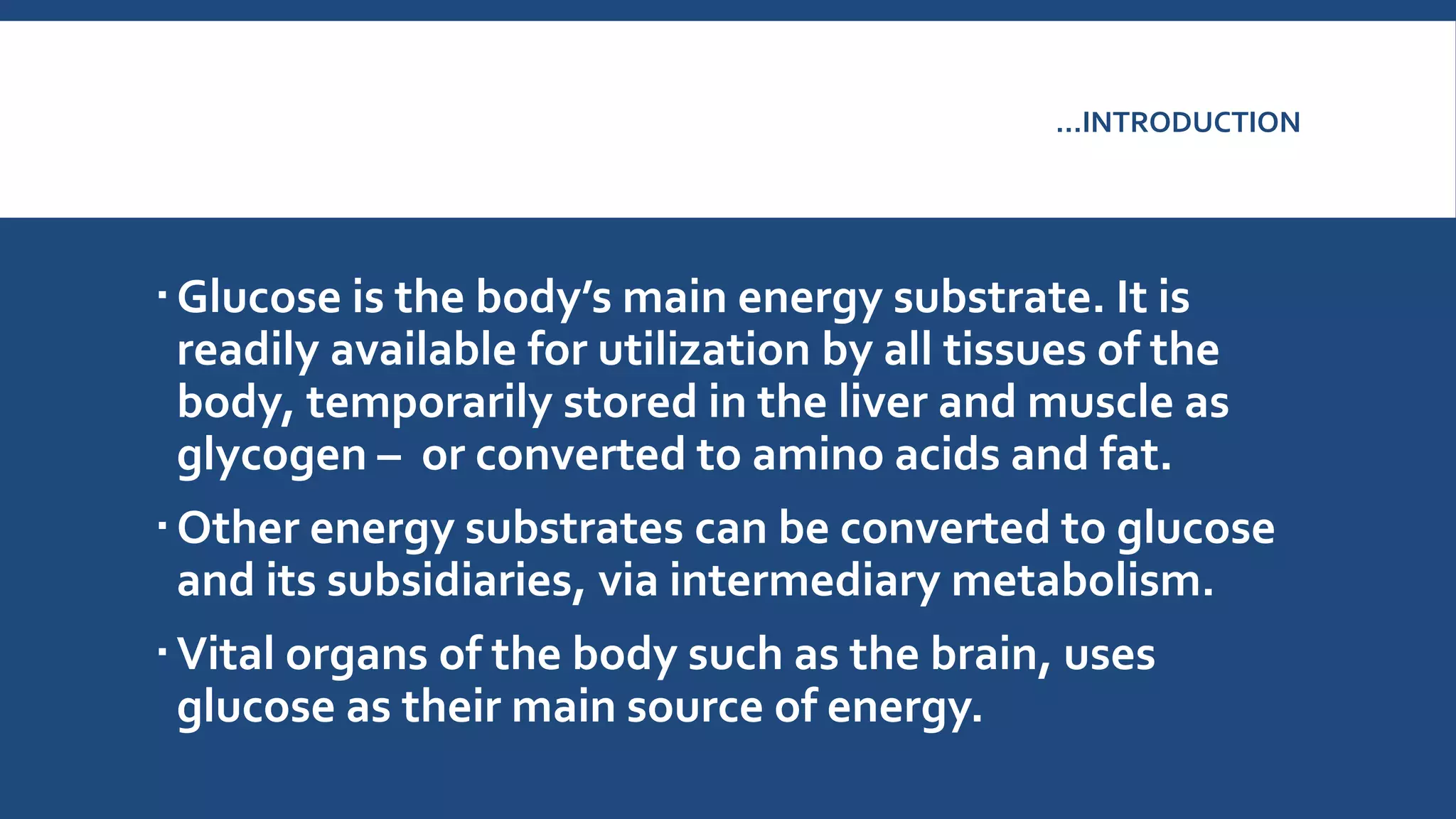 Glucose methodology in clinical chemistry | PPTX