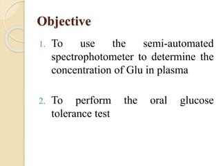 Glucose & ogtt | PPT