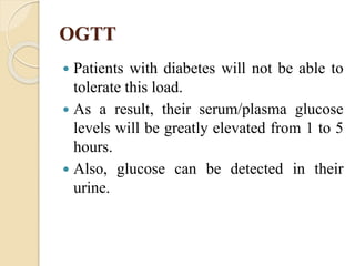 Glucose & ogtt | PPT