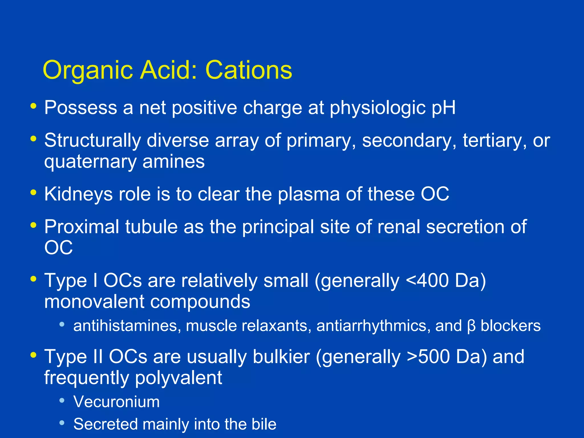Renal Handling of Glucose, organic acid, uric acid and protein | PPTX