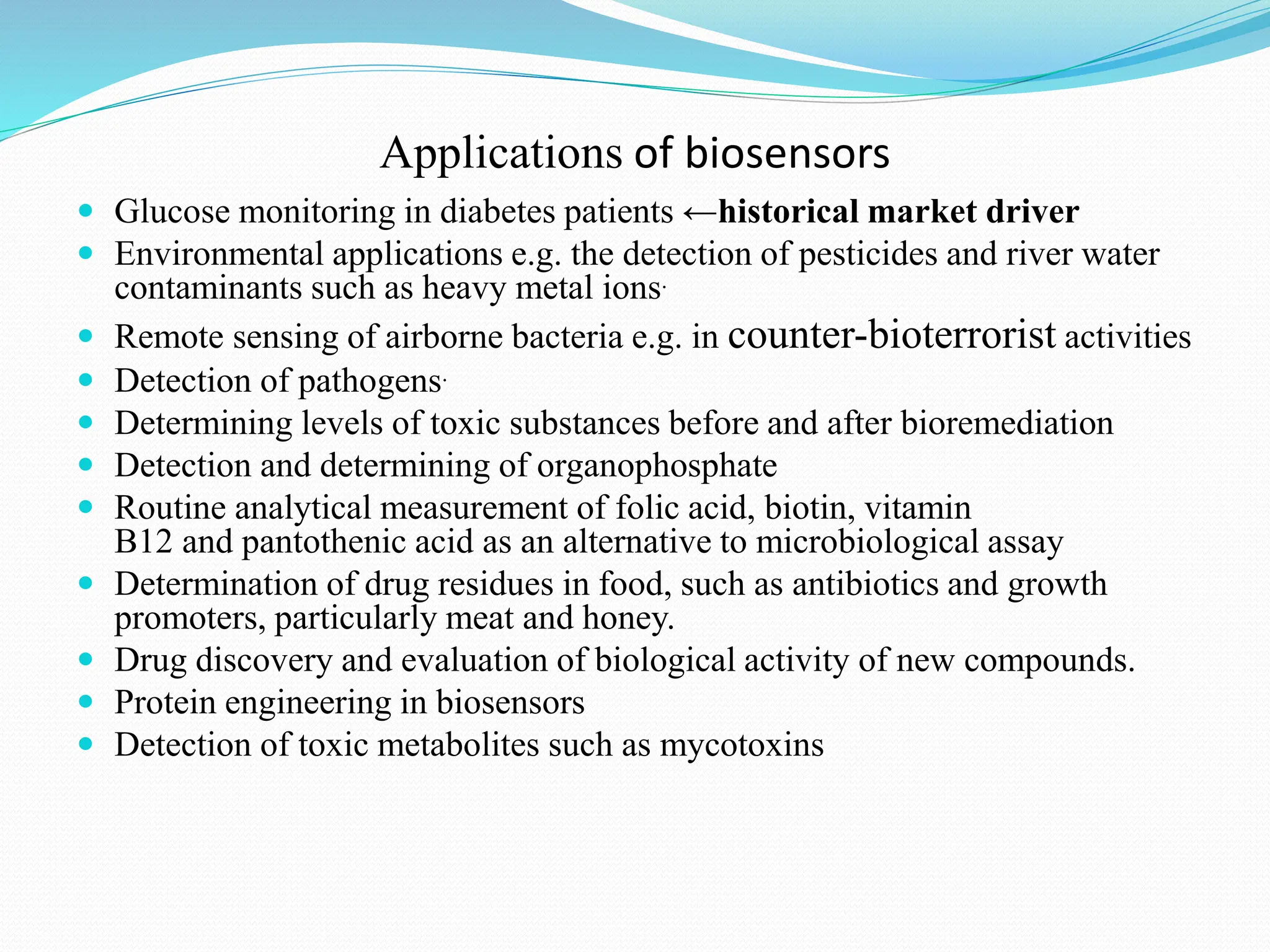 glucosebiosensor in health care industry | PPTX
