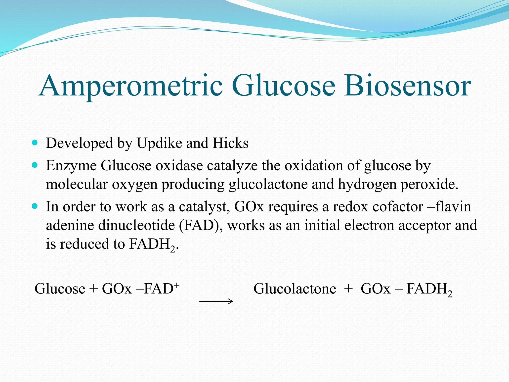 glucosebiosensor in health care industry | PPTX