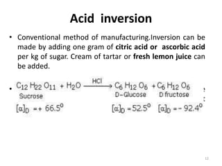 Glucose syrup and invert syrup Production | PPTX
