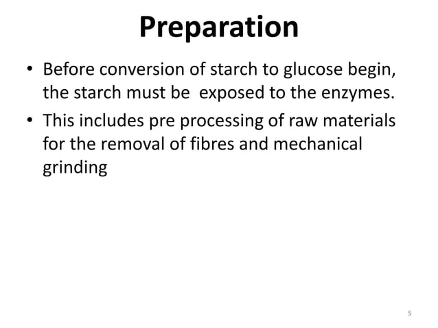 Glucose syrup and invert syrup Production | PPTX | Chemistry | Science