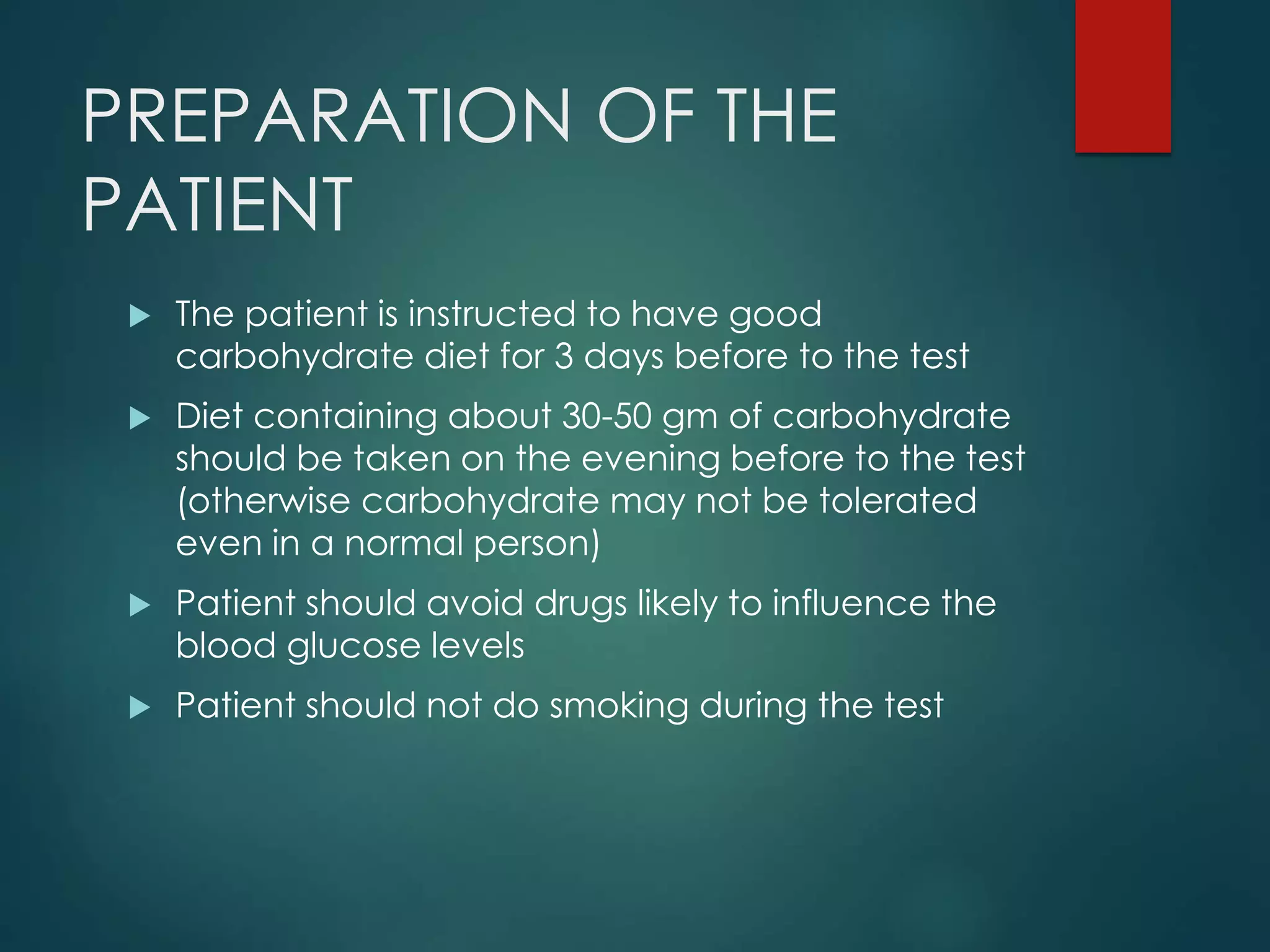 Glucose tolerance test | PPTX