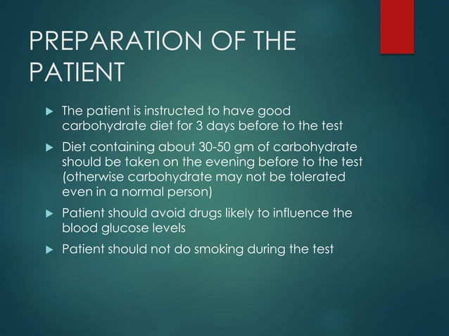 Glucose tolerance test | PPTX