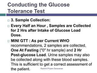 Glucose Tolerance Test | PPTX