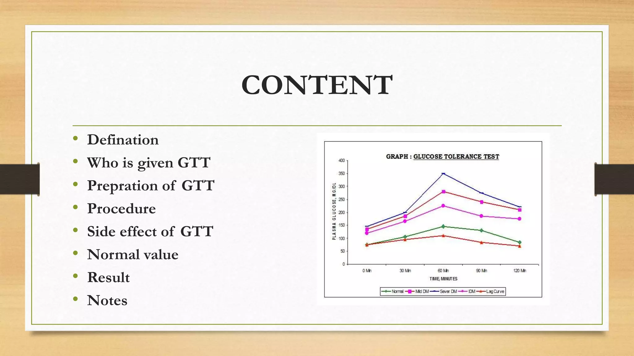 Glucose tolerance test | PPTX