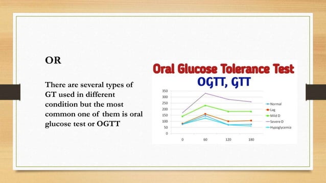 Glucose tolerance test | PPTX | Endocrine and Metabolic Diseases ...