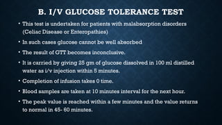 GLUCOSE TOLERANCE TEST.pptx for Nursing Students | PPTX