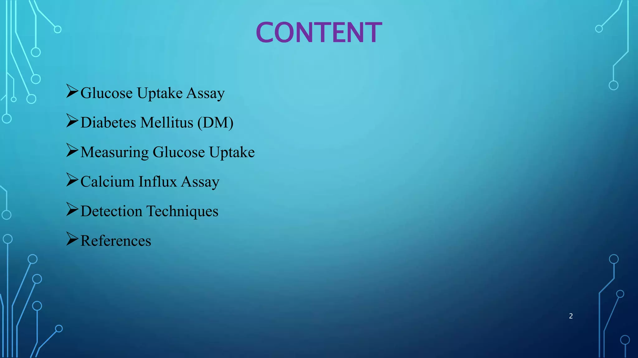 Glucose uptake and calcium influx assays.pptx