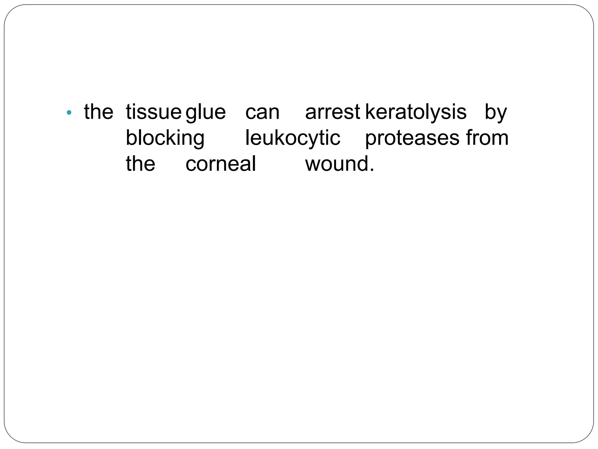 Tissue Adhesive In Ophthalmology | PPTX