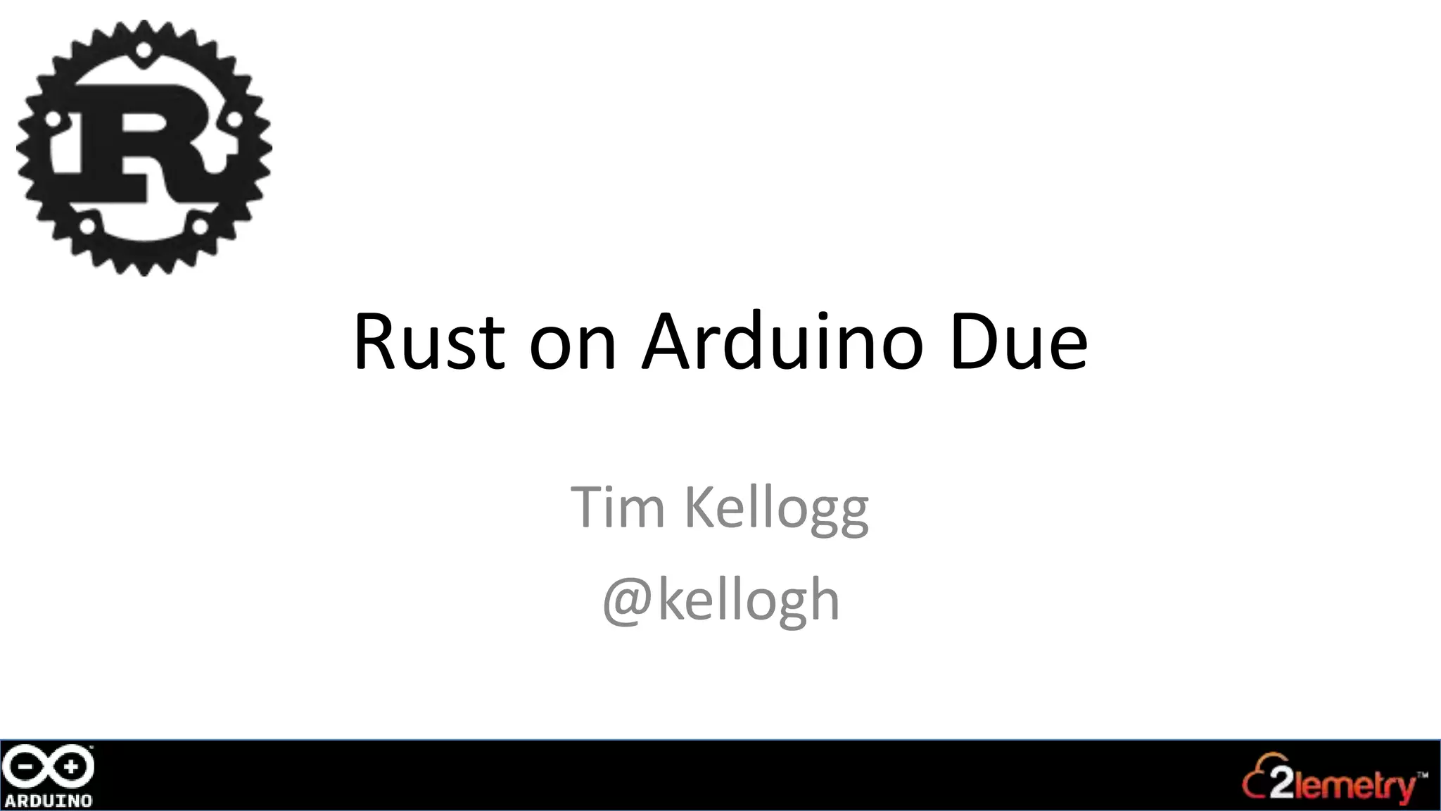 Programming The Arduino Due in Rust | PPT
