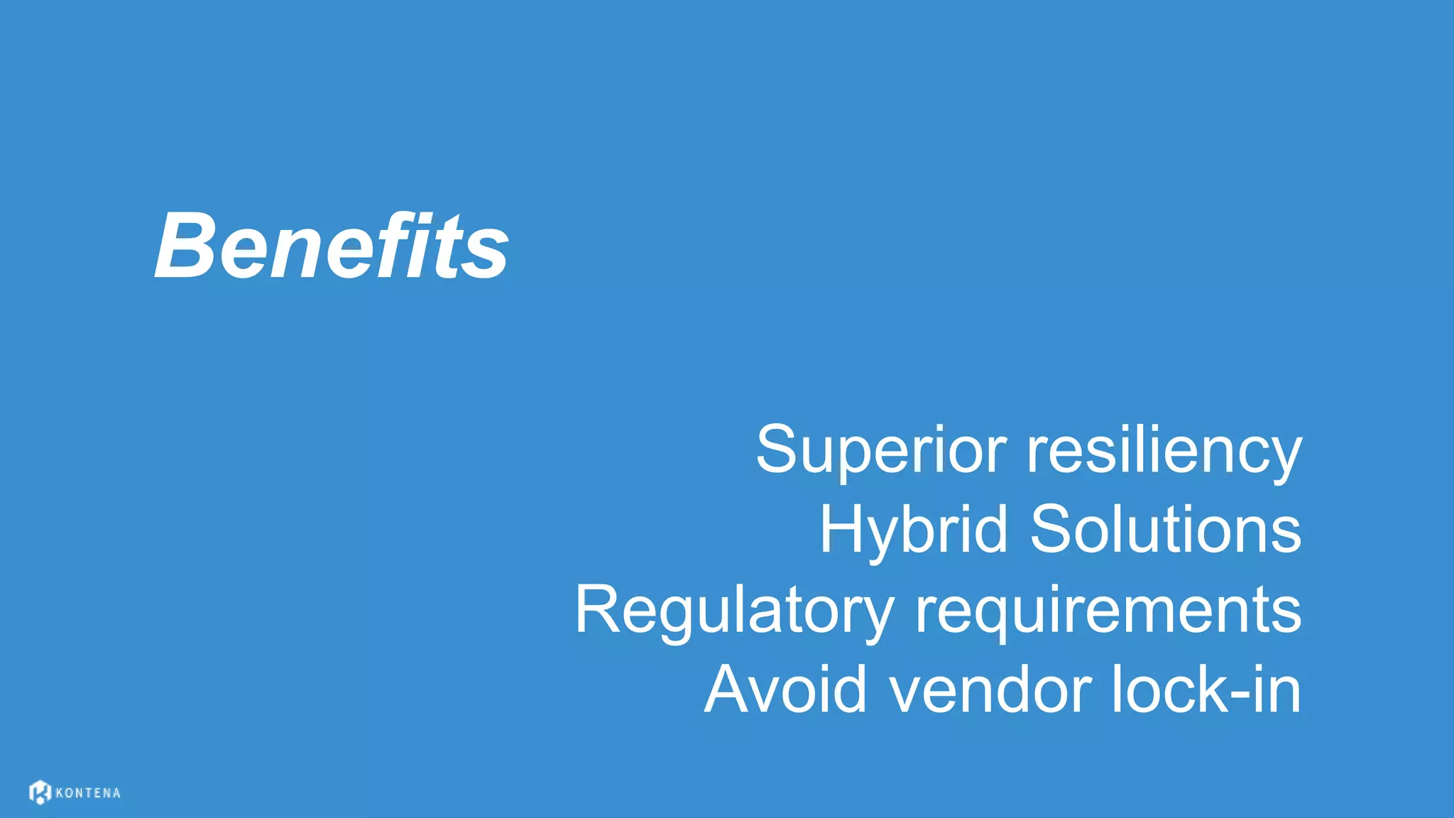 Building geographically distributed microservices with containers | PPT