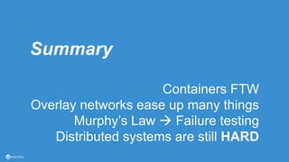 Building geographically distributed microservices with containers | PPT