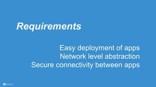 Building geographically distributed microservices with containers | PPT