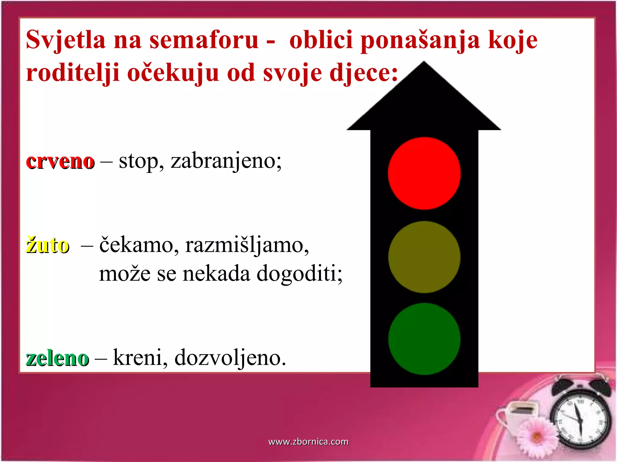 Gluhacic roditeljski-semafor | PPS