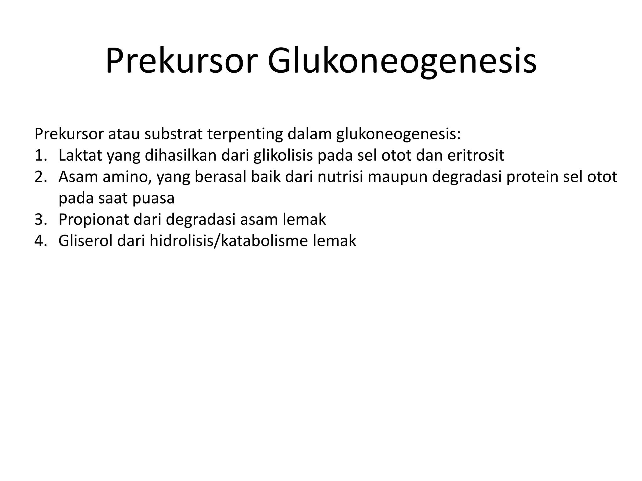 Glukoneogenesis p4 | PPTX