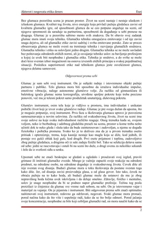 Glumac i njegova etika | PDF