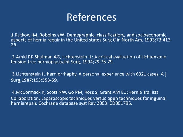 comparative study of fibrin glue versus sutured MESH fixation for LICHTENTEIN INGUINAL REPAIR | PPT