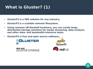 GlusterFS as a DFS | PPT