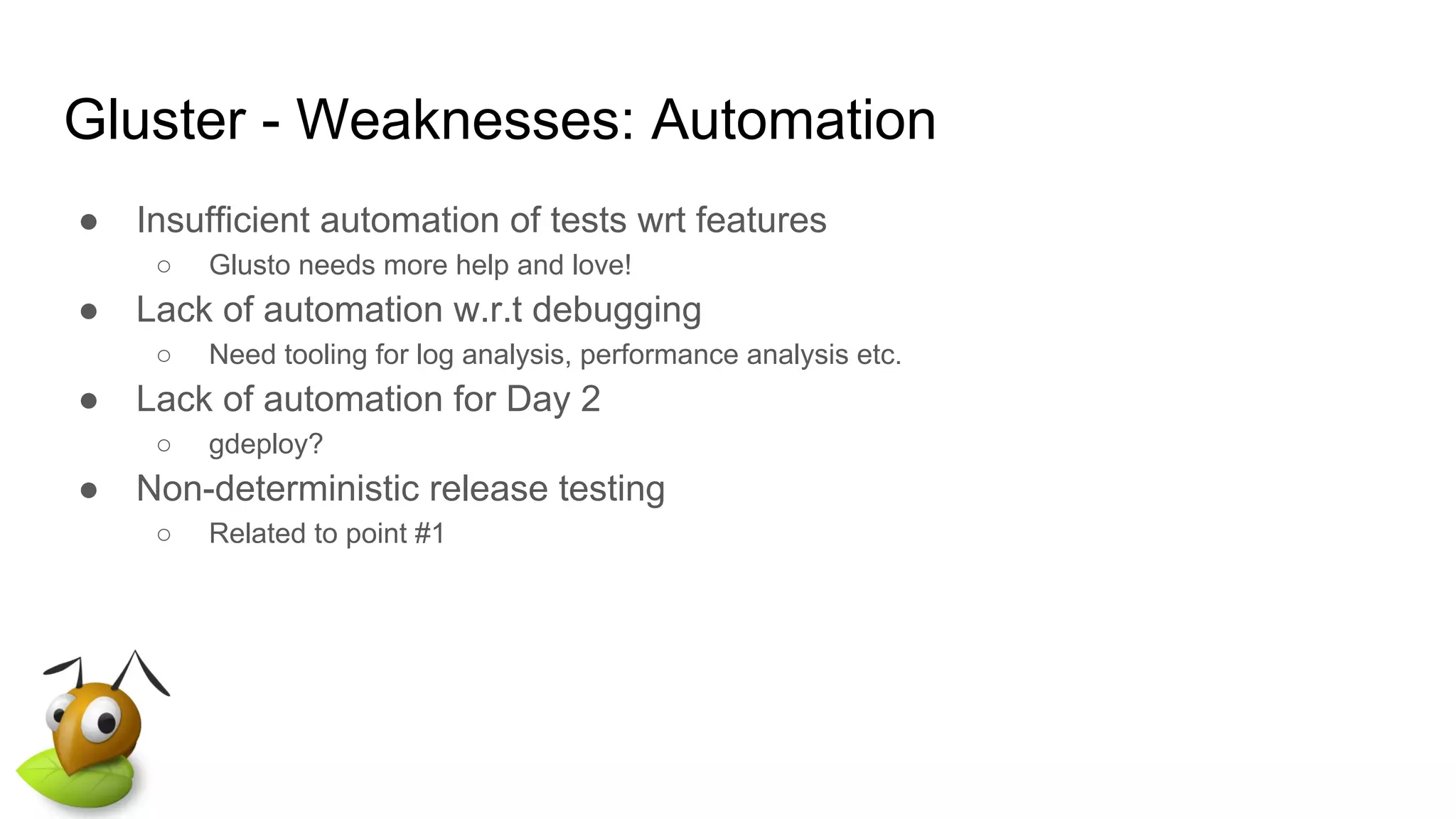 Gluster: a SWOT Analysis | PPT