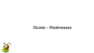 Gluster: a SWOT Analysis | PPT