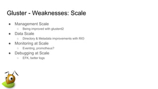 Gluster: a SWOT Analysis | PPT