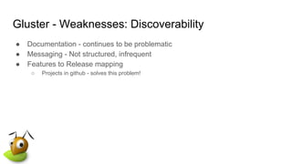 Gluster: a SWOT Analysis | PPT