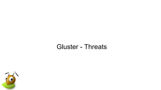 Gluster: a SWOT Analysis | PPT