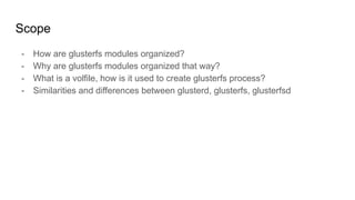 Gluster dev session #3 xlator interface | PPT
