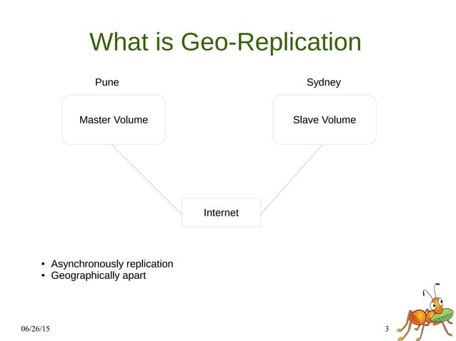 Geo-Replication and Disaster Recovery : Glusterfs | PPT