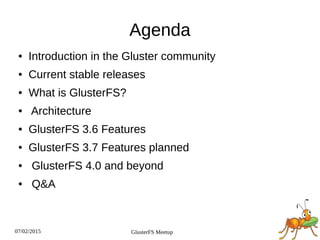Gluster fs architecture_&_roadmap_atin_punemeetup_2015 | PDF