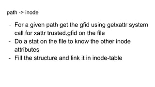 Glusterfs session #2 1 layer above disk filesystems | PPT | Free Download