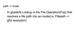Glusterfs session #2 1 layer above disk filesystems | PPT