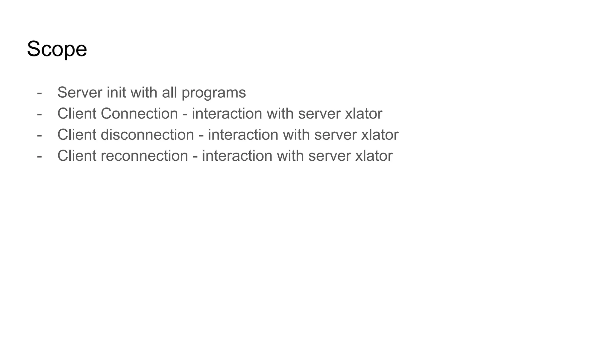 Glusterfs session #7 client, server interactions | PPT
