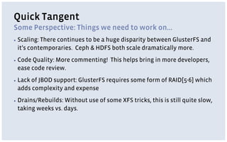 GlusterFS w/ Tiered XFS | PDF | Operating Systems | Computer Software ...