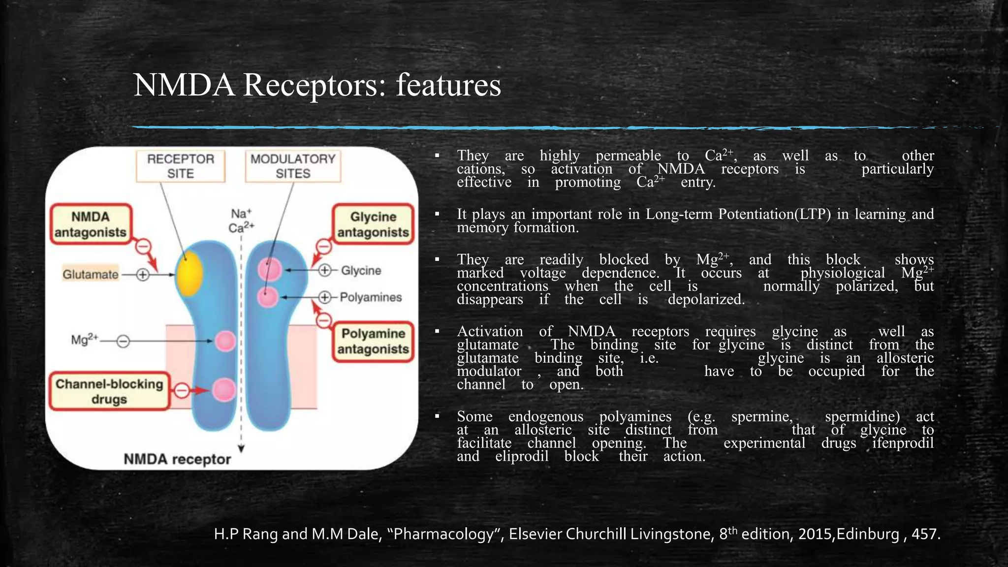 Glutamatergic system by Arghya | PPTX