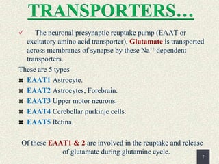 Glutamate recp | PPT