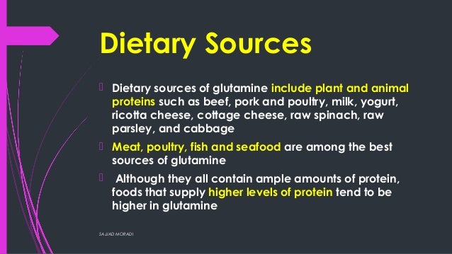 GLUTAMINE INv NUTRITIONAL MANANGMENT