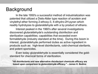 Glutaraldehyde | PPT