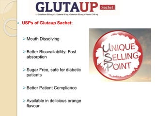 Glutathione Sachet, Glutathione 1000 mg | PPTX