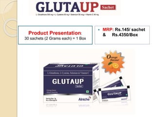 Glutathione Sachet, Glutathione 1000 mg | PPTX