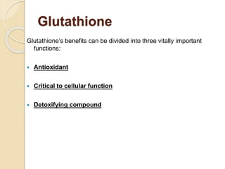 Glutathione Sachet, Glutathione 1000 mg | PPTX