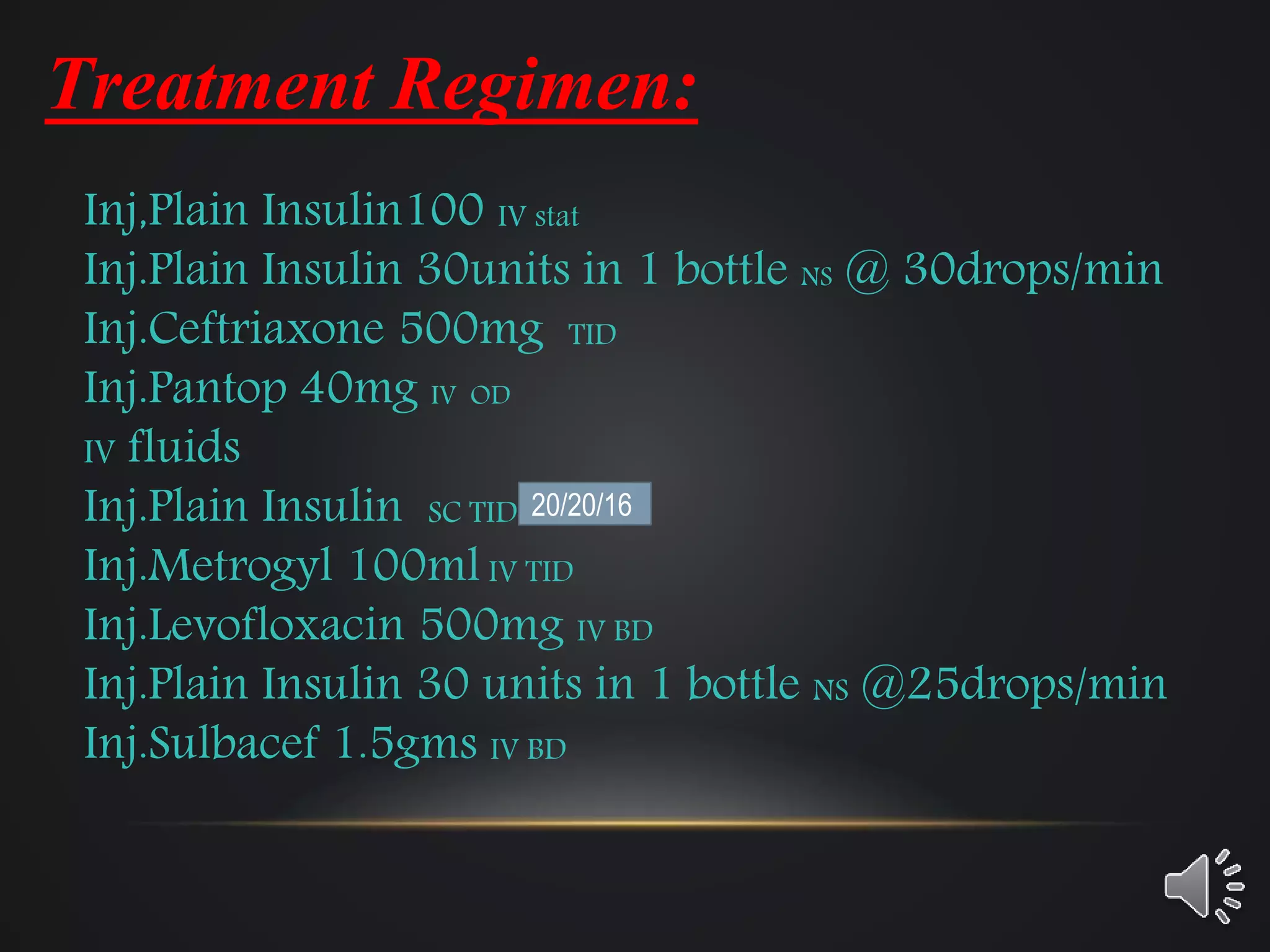 Gluteal abscess with diabetes mellitus and diabetic ketoacidosis (2) | PPTX