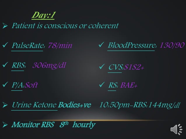 Gluteal abscess with diabetes mellitus and diabetic ketoacidosis (2) | PPTX
