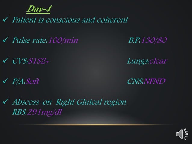 Gluteal abscess with diabetes mellitus and diabetic ketoacidosis (2) | PPTX